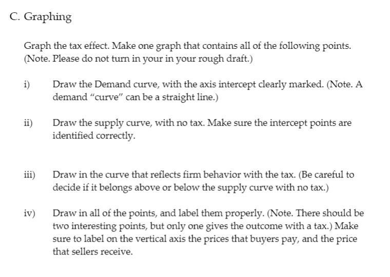 Solved 2. Impact of taxes An economy has a demand curve | Chegg.com