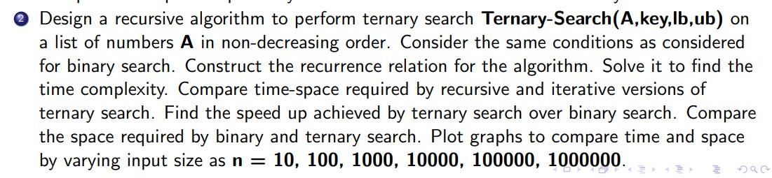 Solved Write C++ code, its algorithm, time complexity | Chegg.com