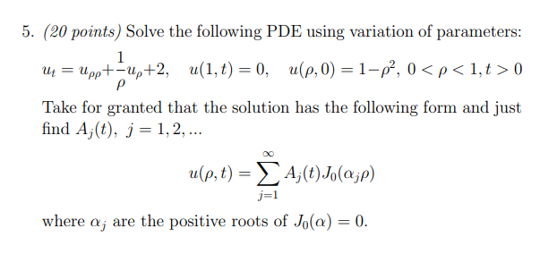 Once you identify an already solved Sturm-Liouville | Chegg.com