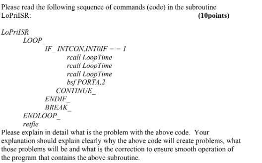 Solved Please read the following sequence of commands (code) | Chegg.com