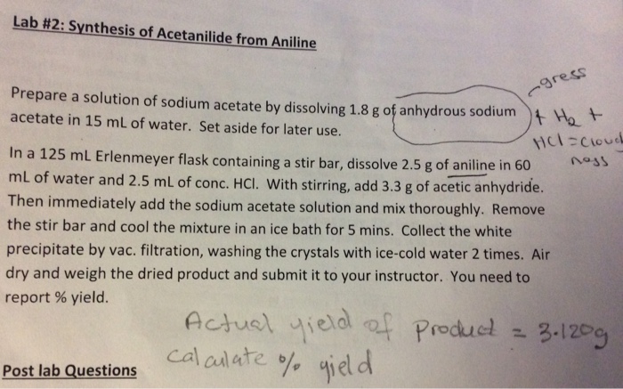 Solved Prepare a solution of sodium acetate by dissolving | Chegg.com