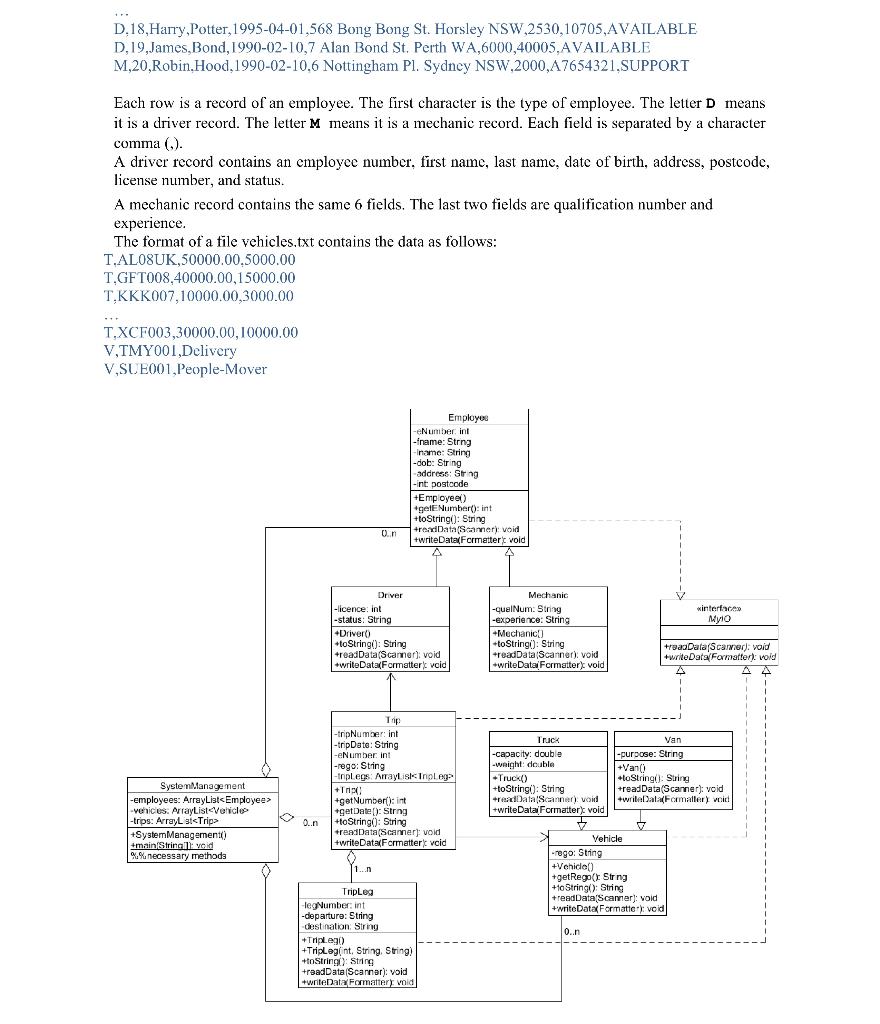 Solved General Requirements: - You should create your | Chegg.com