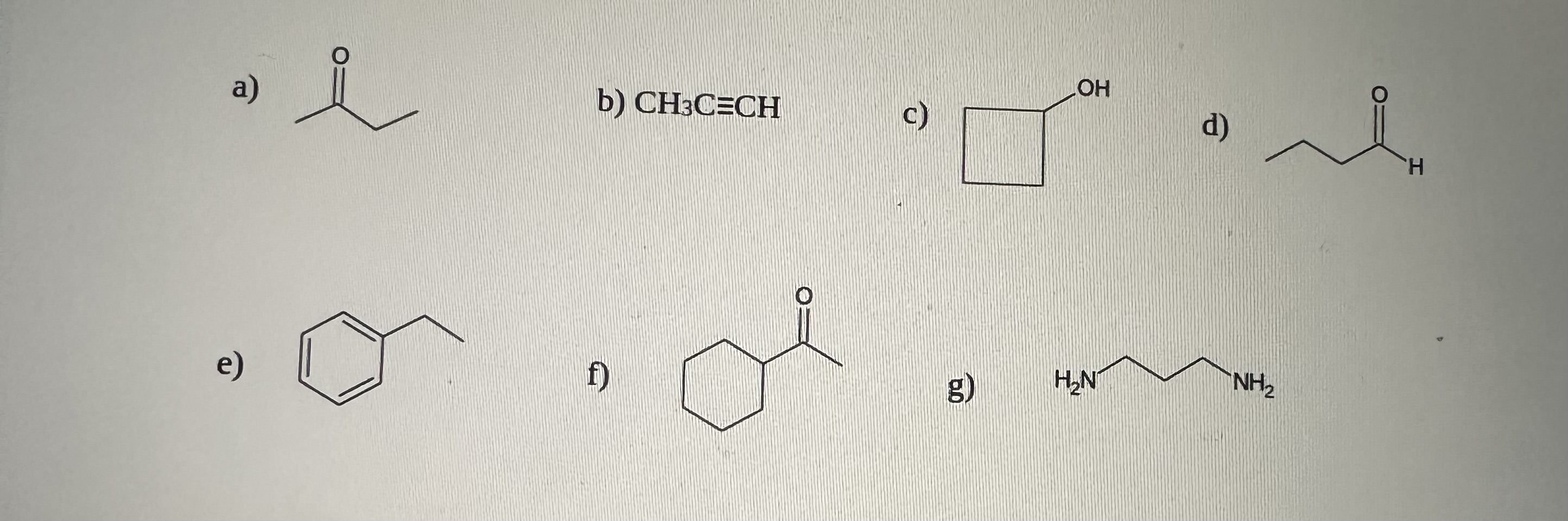 Classify, each of the following compounds as there a | Chegg.com