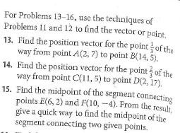 Solved For Problems 13-16, use the techniques of Problems 11 | Chegg.com