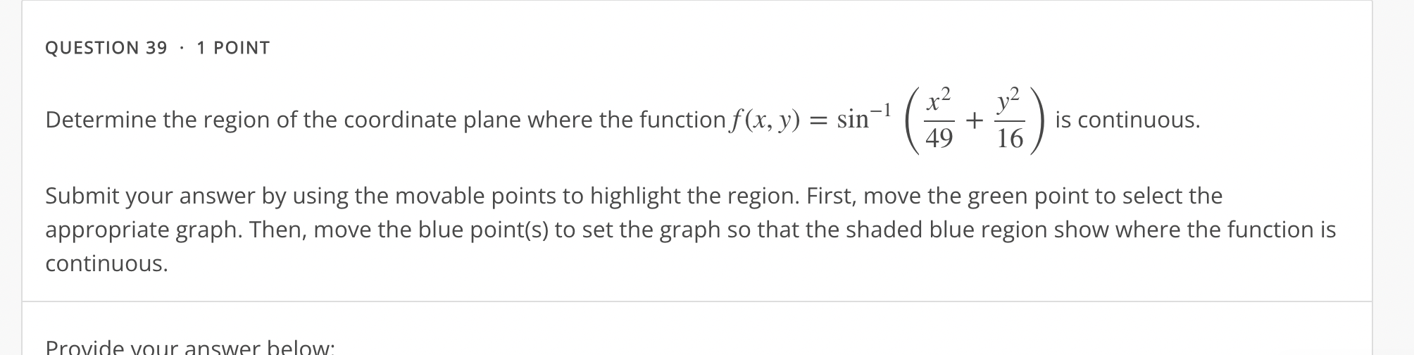 Solved \r\n\r\n\r\n\r\n\r\n\r\nQUESTION 37 · 1 POINT Find | Chegg.com
