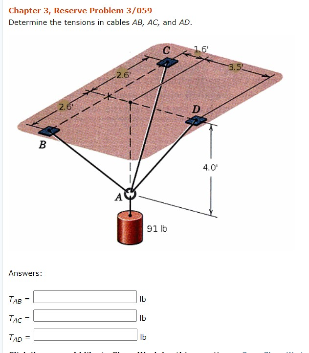 Solved Chapter 3, Reserve Problem 3/059 Determine the | Chegg.com