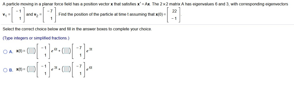 Solved A particle moving in a planar force field has a | Chegg.com