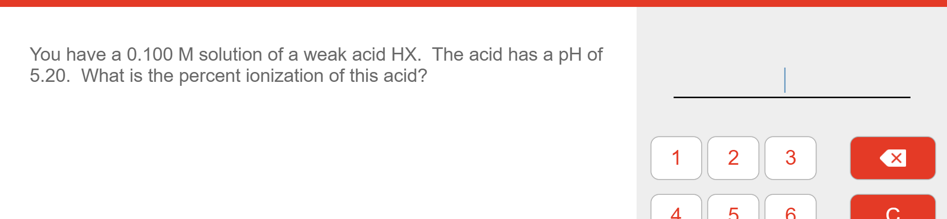 Solved You have a 0.100 M solution of a weak acid HX. The | Chegg.com