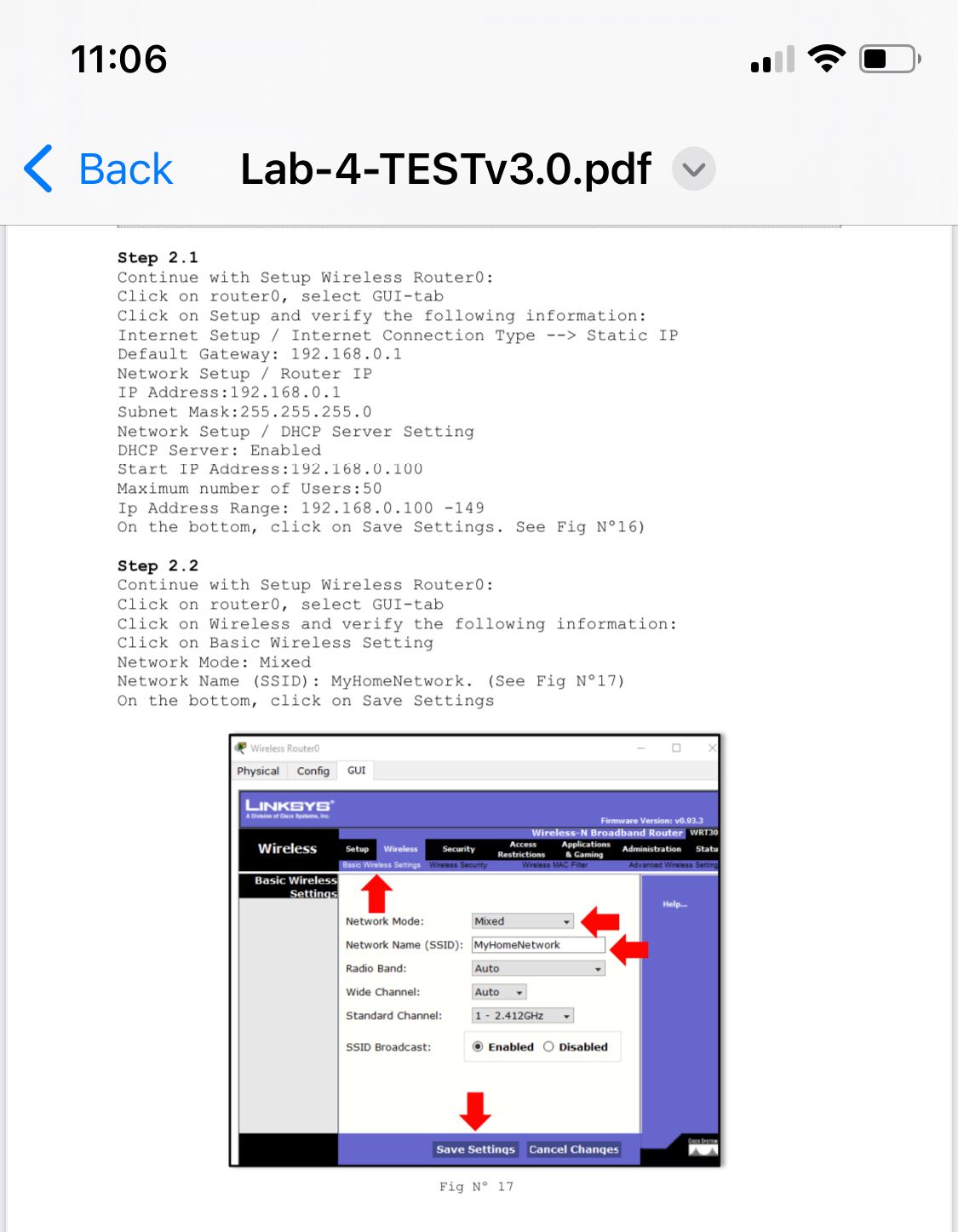 Solved Lab-4-TESTV3.0.pdf Fig N∘13 Fig N∘Step 2.3 Continue | Chegg.com