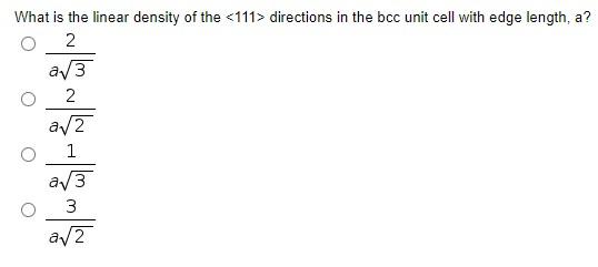 Solved What is the linear density of the directions in | Chegg.com