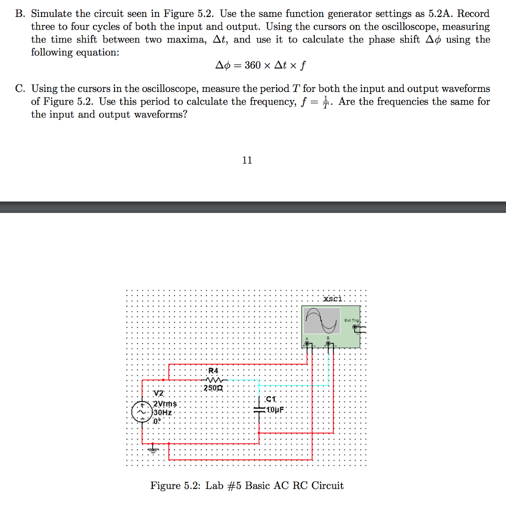 Solved A. Given the following equation for a general AC | Chegg.com