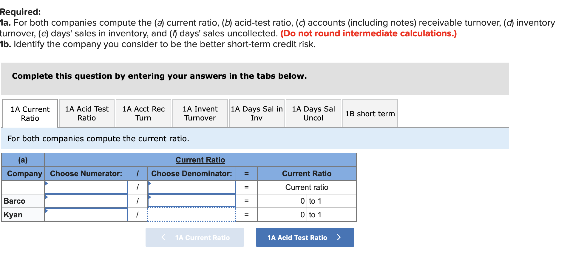 Solved Required information Problem 17-5A Comparative ratio | Chegg.com
