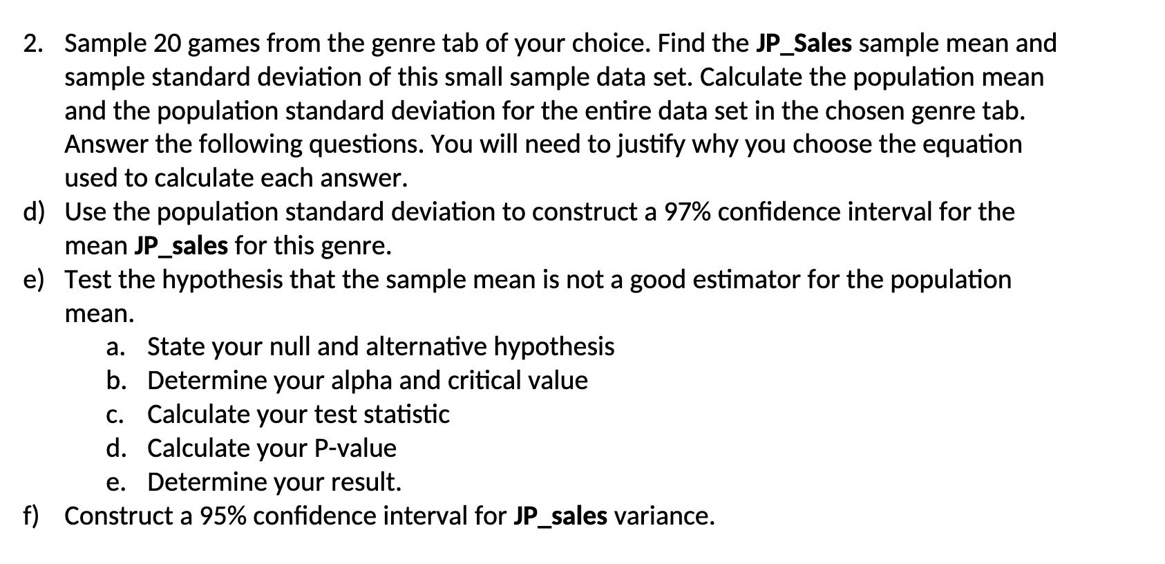 Solved Video Game Sales (in Million UNITS) 1997-2019 n=1286 | Chegg.com