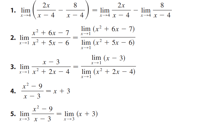 Solved 1. \\( \\lim _{x \\rightarrow 4}\\left(\\frac{2 | Chegg.com