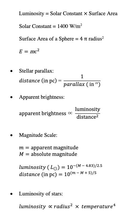 Solved What is the luminosity of a star having three times | Chegg.com