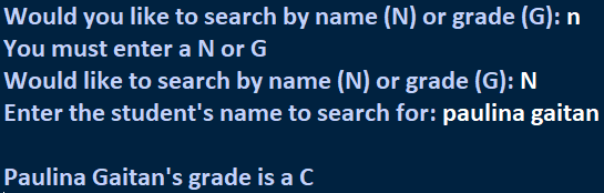 Solved In Python When prompting the user you must always | Chegg.com
