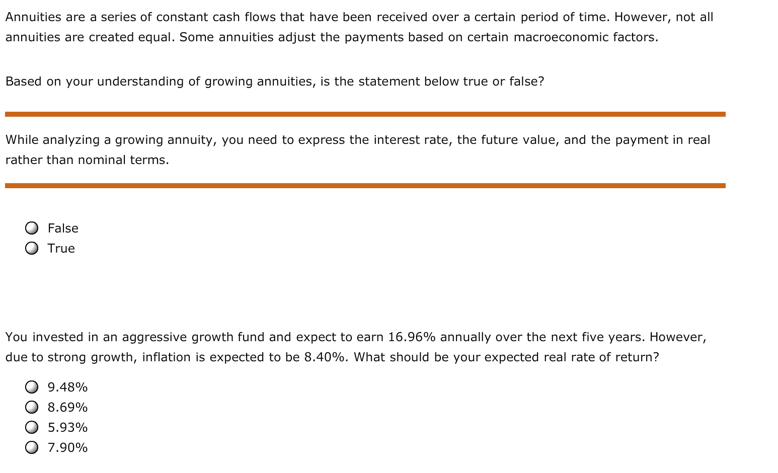 Solved Annuities are a series of constant cash flows that | Chegg.com
