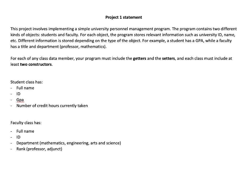 Solved Note: 1) Projects can be completed in groups (max 4 | Chegg.com