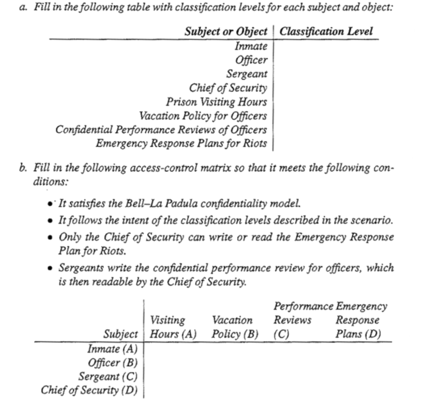 Solved Exercise 13.2.3 Correctional facilities (prisons) | Chegg.com