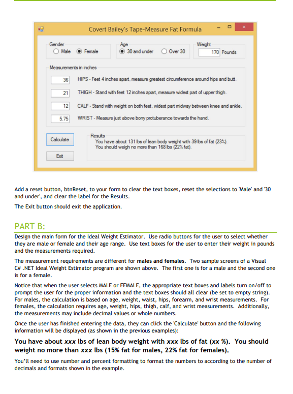 Solved Problem: In this lab, you will be using Visual Studio | Chegg.com
