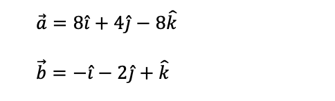 Solved Given the two vectors find: i) The vector projection | Chegg.com