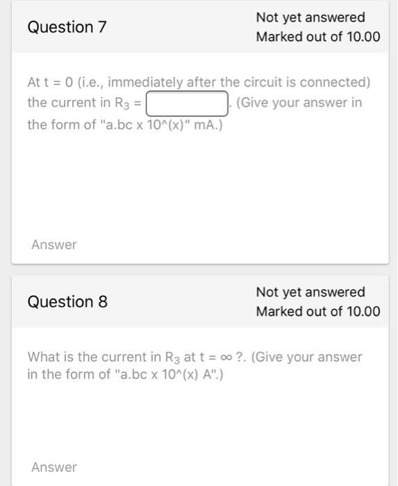 Solved Not yet answered Marked out of 10.00 Question5 In | Chegg.com