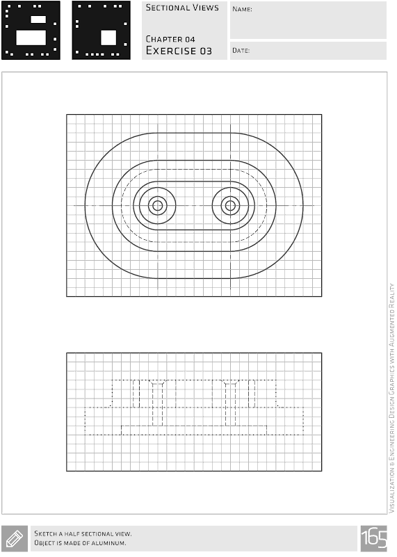 Solved SECTIONAL VIEWS NAME CHAPTER 04 EXERCISE 03 DATE et | Chegg.com