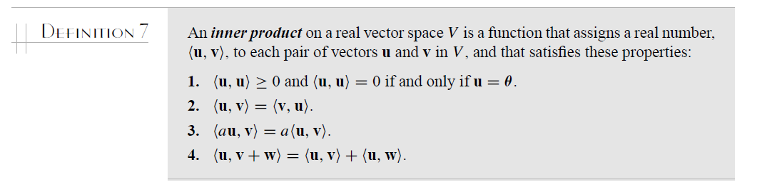 Solved 1. Let V be the vector space of problem 1 of | Chegg.com