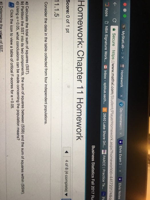 Solved Homework: Chapter 11 Homework Score: 0 of 1 pt HW | Chegg.com Solved Homework: Chapter 11 Homework Score: 0 of 1 pt HW | Chegg.com