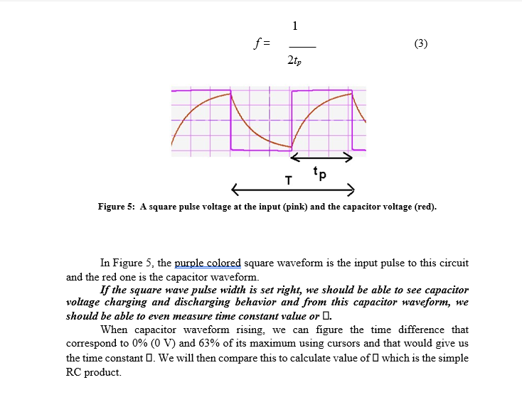 Solved Transient Response of RC Circuit Objective: Study the | Chegg.com Solved Transient Response of RC Circuit Objective: Study the | Chegg.com