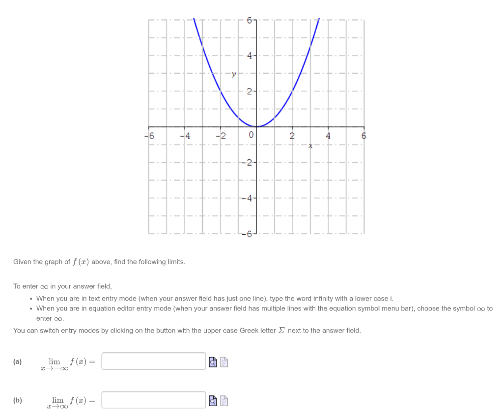 Solved 4 2 -6 -4 - 2 0 2 6 Given the graph of f (x) above, | Chegg.com