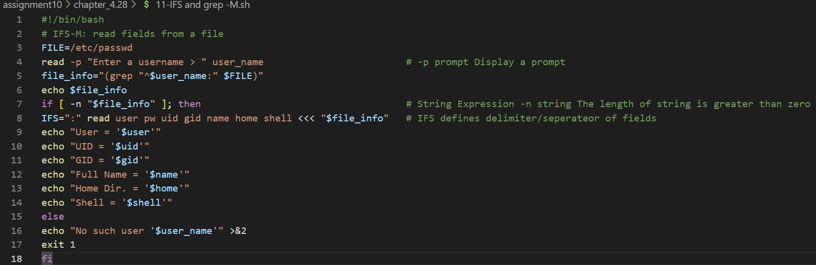 Assignment 10: You should have a directory in your | Chegg.com