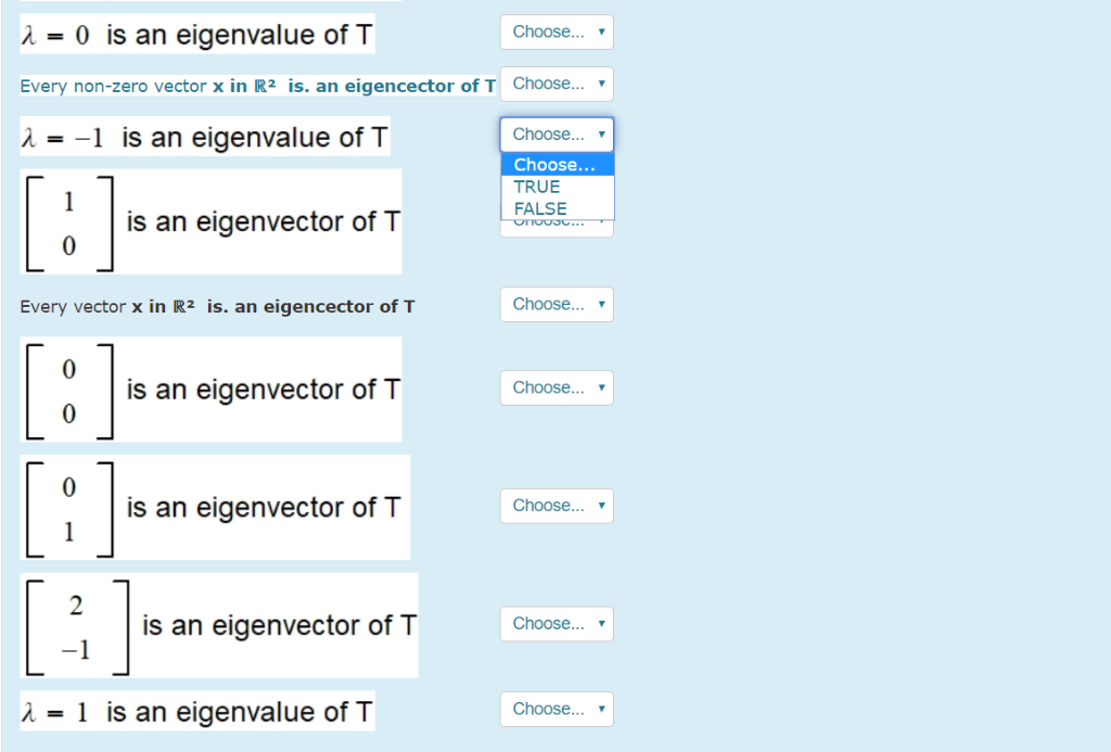 Solved Let T R2R2 be counterclockwise rotation about the | Chegg.com