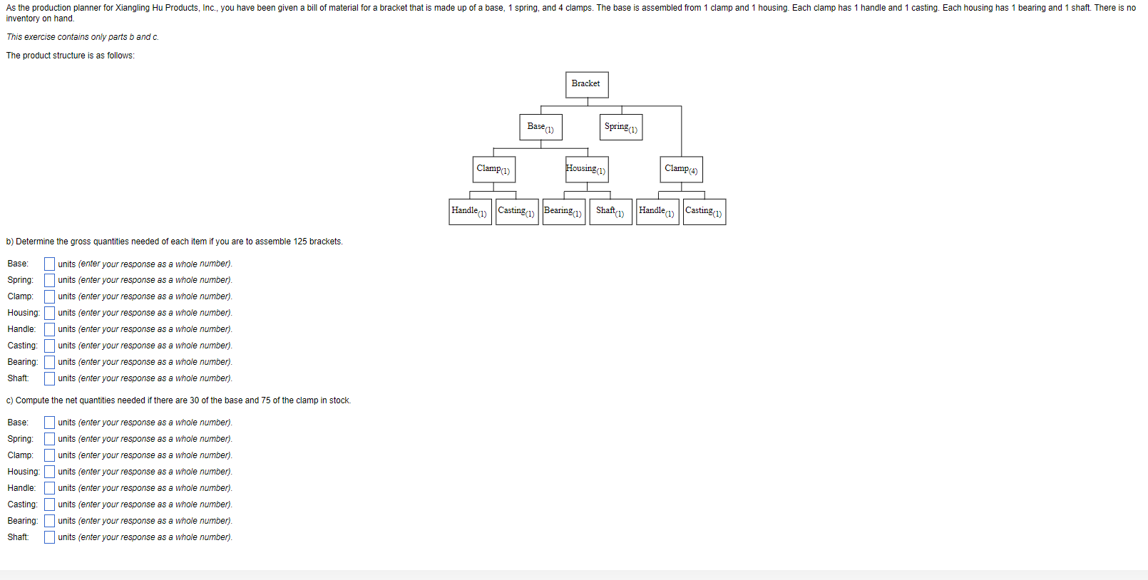 Solved Please see the image, and respond all the empty boxes | Chegg.com