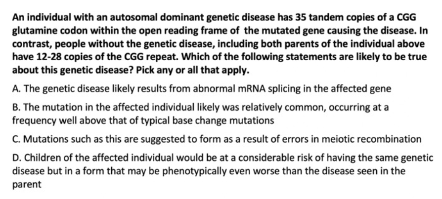 Solved An individual with an autosomal dominant genetic | Chegg.com