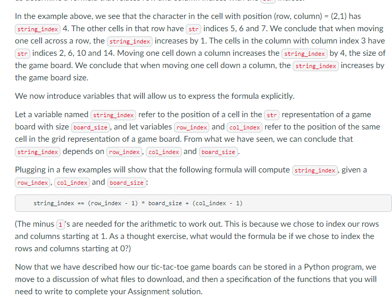 Solved Tic-Tac-Toe: A Simple Game In this Assignment, you | Chegg.com