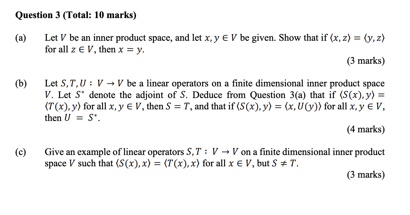 Solved Let V be an inner product space, and let x,y∈V be | Chegg.com