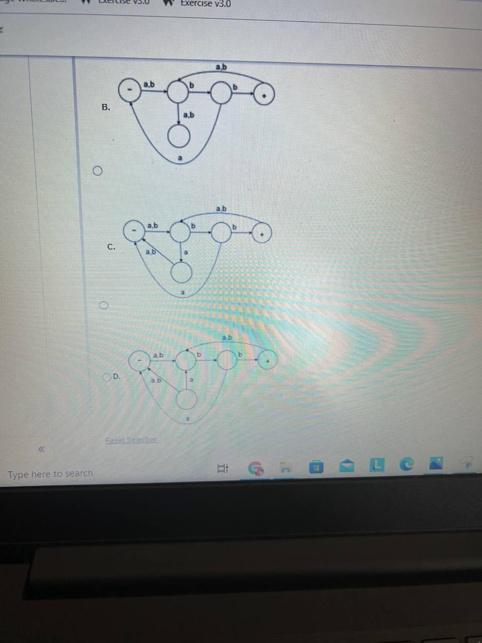 Solved Which one of the following FAs accepts the language L | Chegg.com