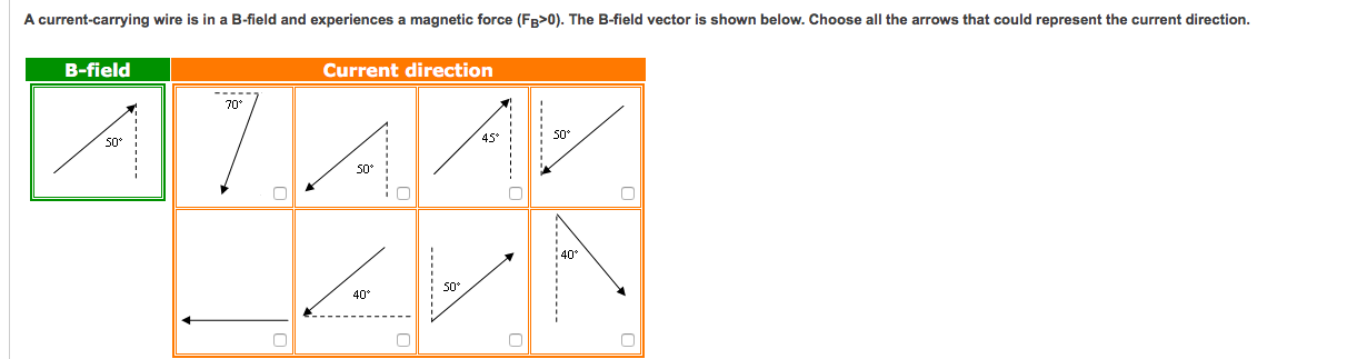 Solved A current-carrying wire is in a B-field and | Chegg.com