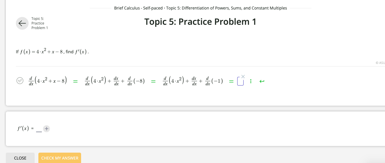 Solved If f(x)=4*x2+x-8, ﻿find | Chegg.com