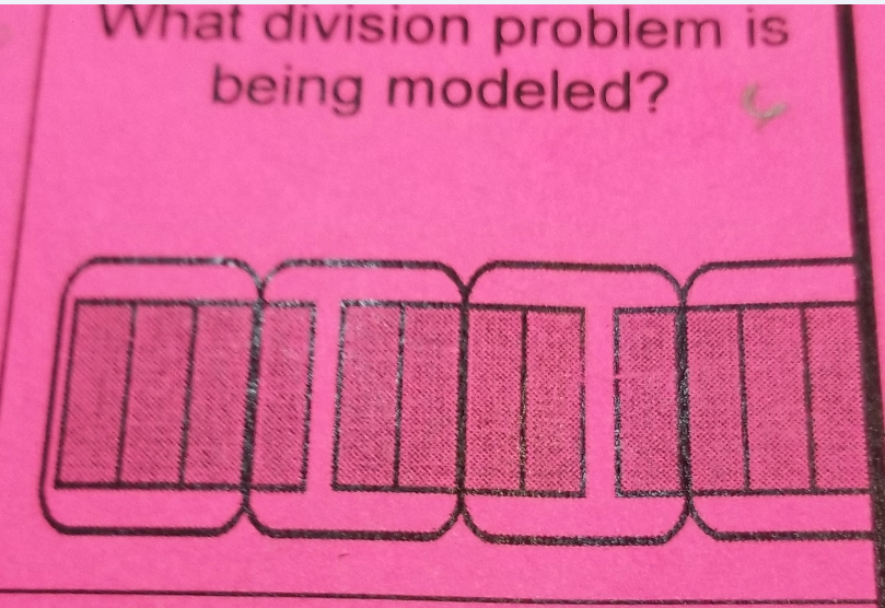 Solved What Division Problem Is Being Modeled De Chegg