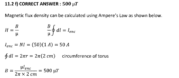 Solved Magnetic flux density can be calculated using | Chegg.com