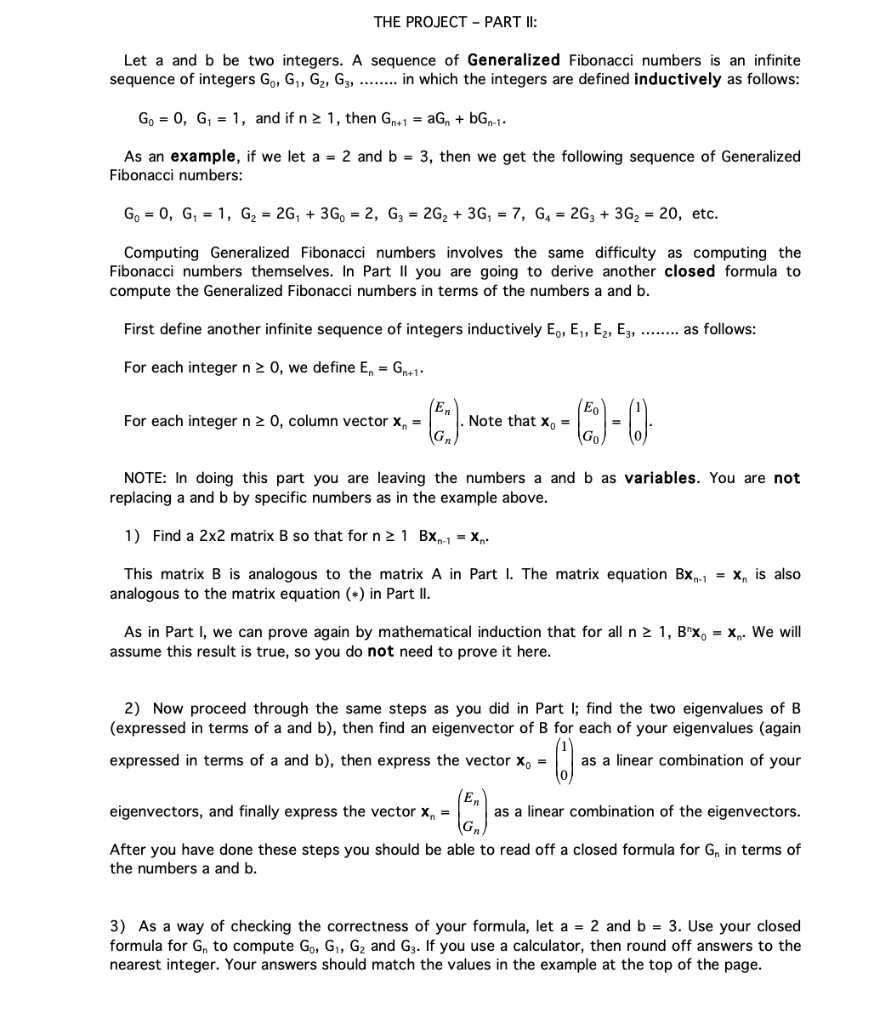 Solved The Fibonacci numbers are an infinite sequence of | Chegg.com