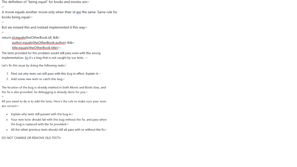 The codes are basically about compare a movie with | Chegg.com