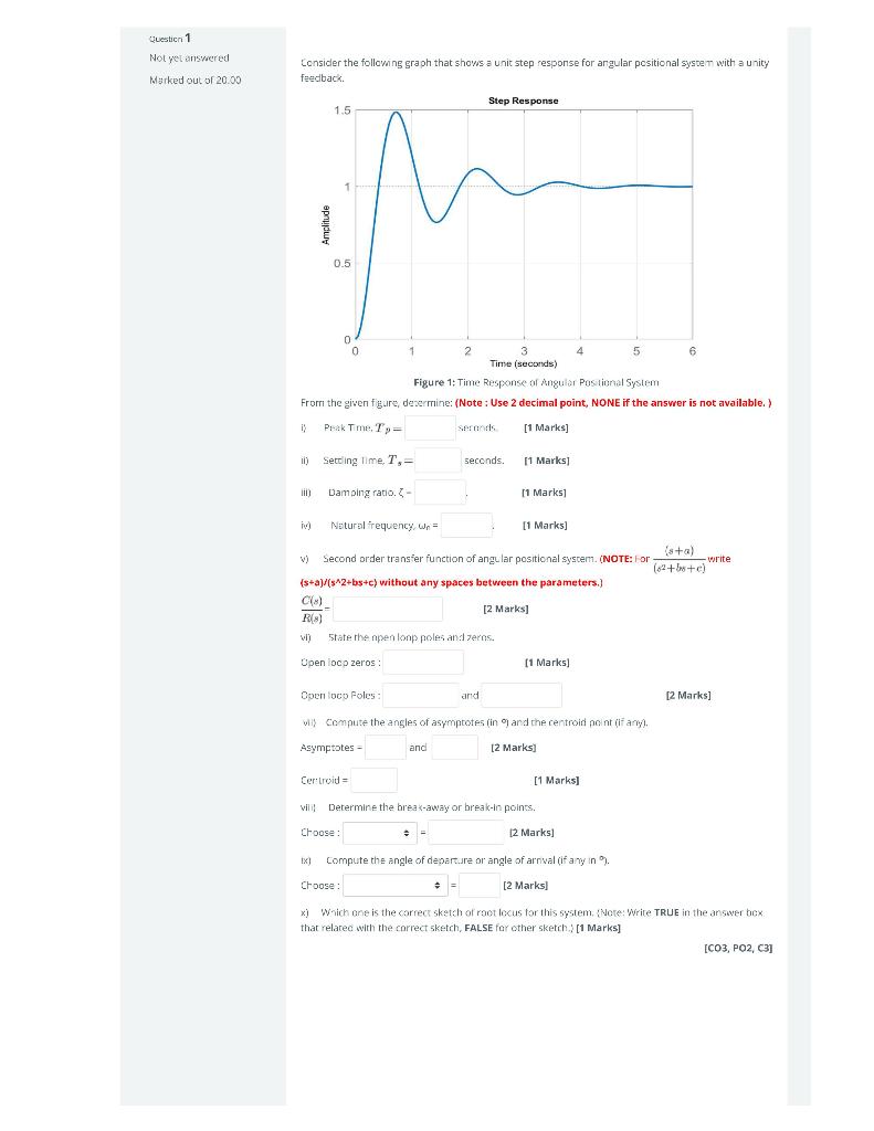 Solved Question 1 Not yet answered Consider the following | Chegg.com