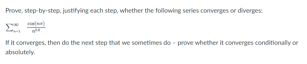 Solved Prove, step-by-step, justifying each step, whether | Chegg.com