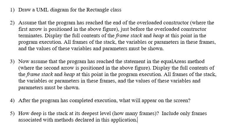 Solved In-Memory Analysis with Object Instances Consider the | Chegg.com
