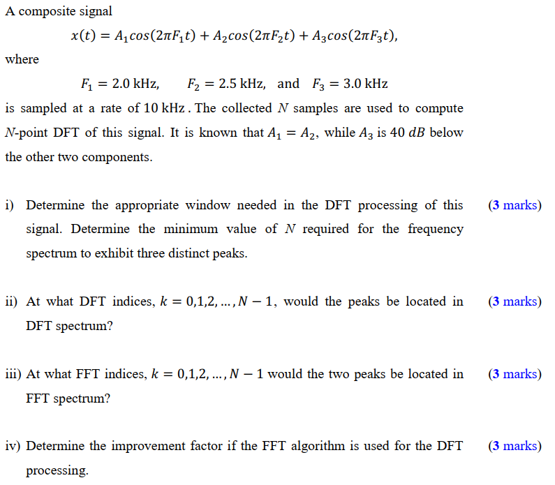 Solved A composite signal | Chegg.com