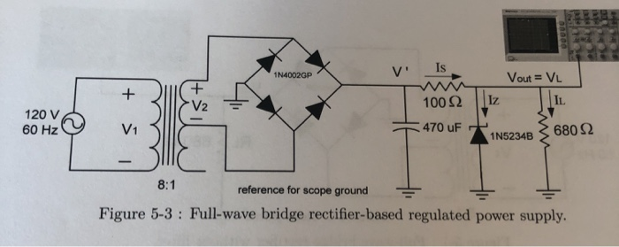 Solved 3. For the regulated power supply shown in Figure | Chegg.com
