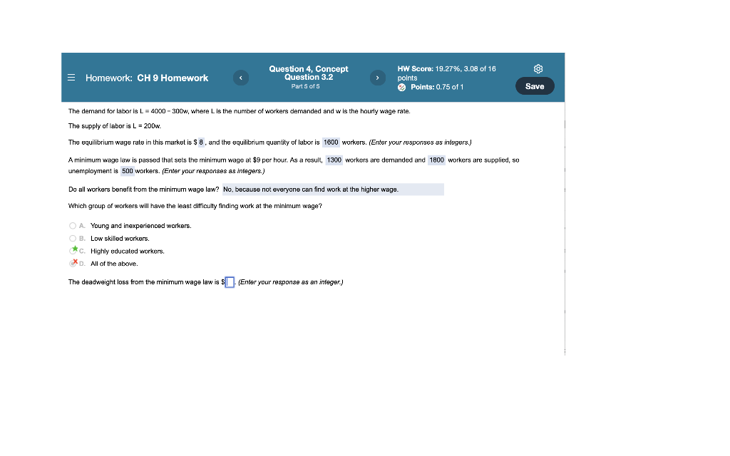 Solved = Homework: CH 9 Homework Question 4, Concept | Chegg.com